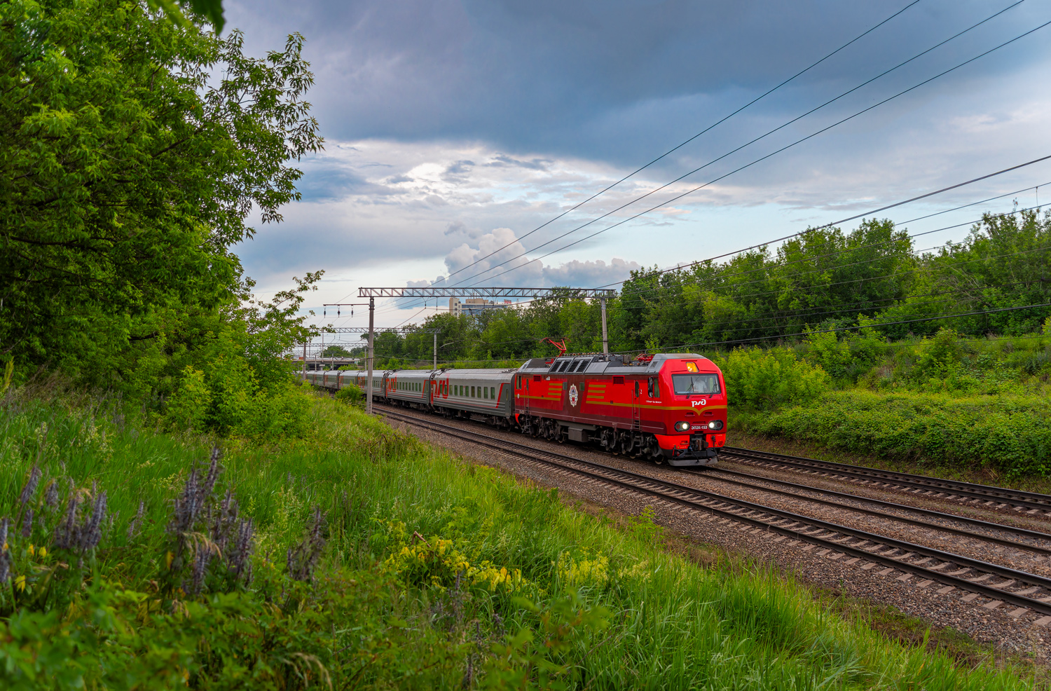 ЭП2К-153 — Фото — RailGallery