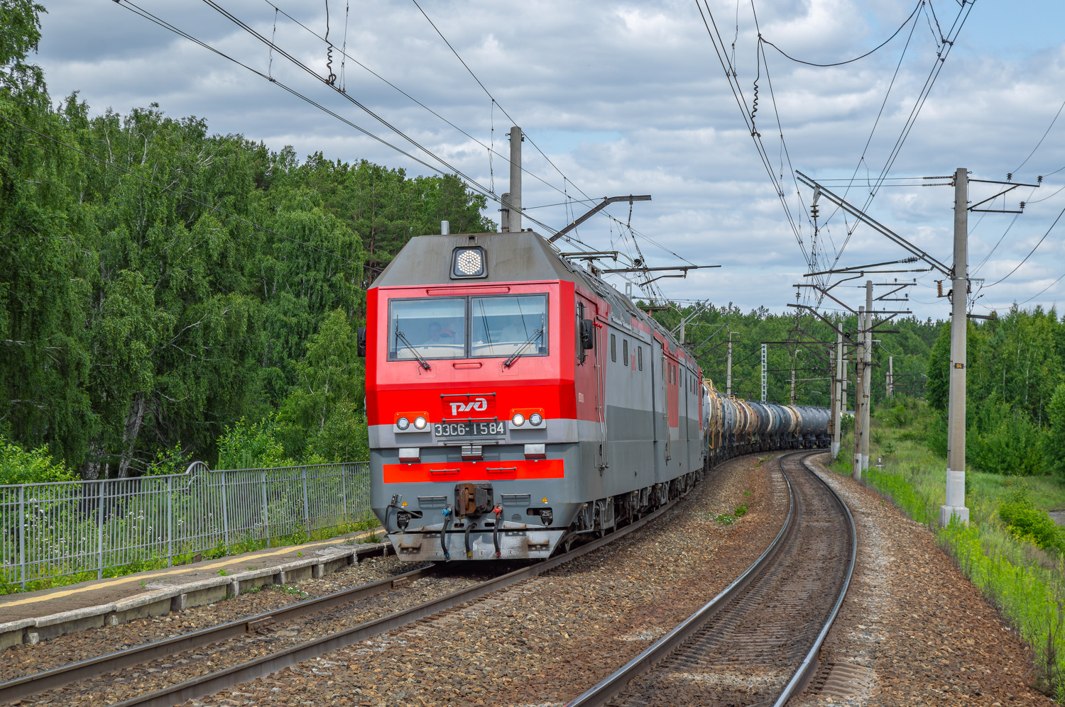 3ЭС6-1584 — Фото — RailGallery