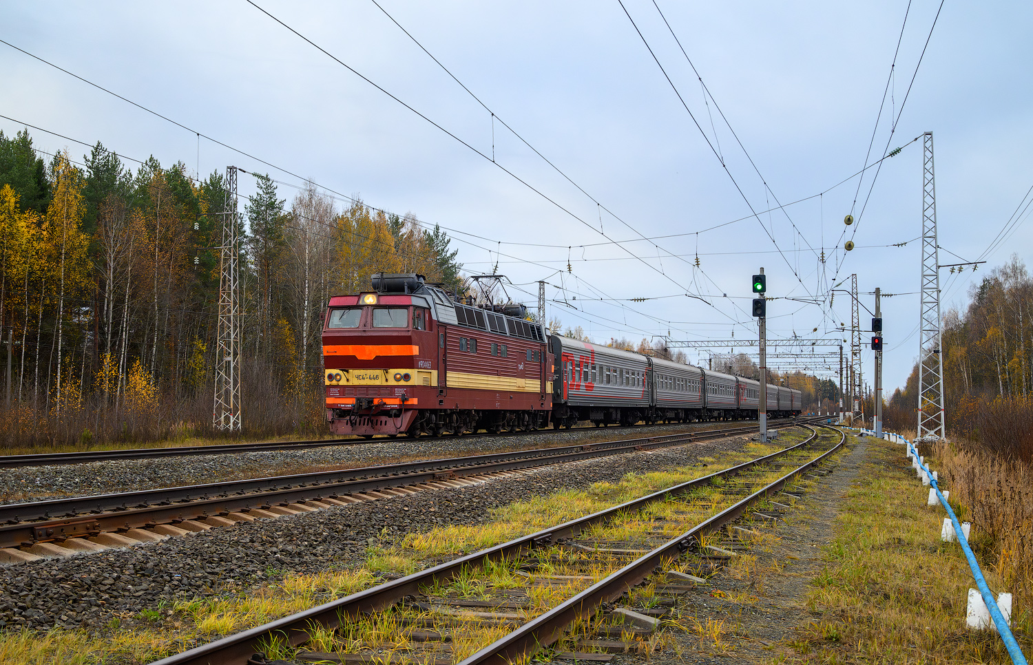 ЧС4Т-446 — Фото — RailGallery